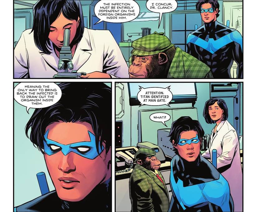Nightwing Officially Debuts His New Animal Transformation, & It's the ...