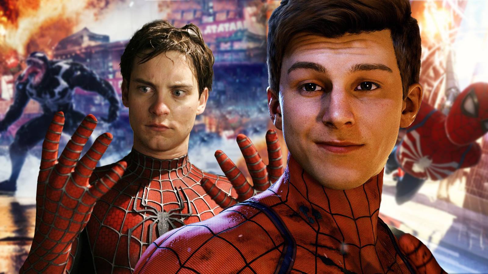 Spider-Man Movie Scene Recreated In Marvel Game Proves Tobey Maguire ...