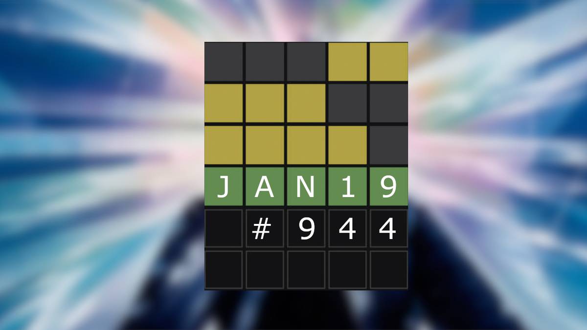 Today's Wordle Answer & Hints For January 19, 2024 (Puzzle #944)