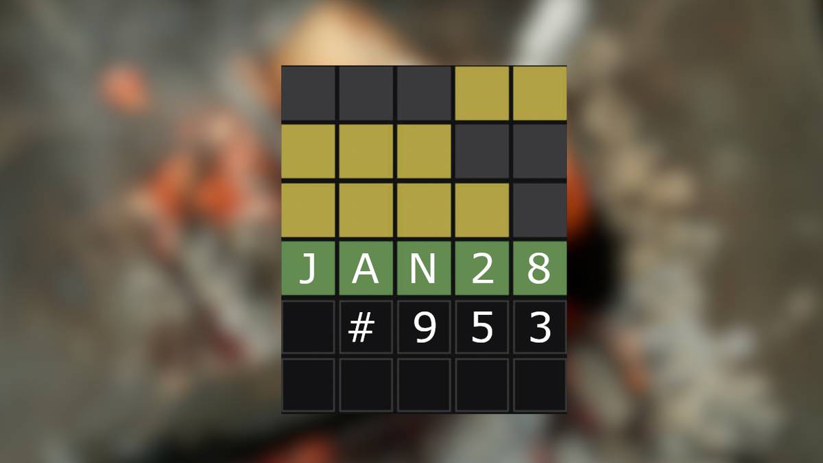 Today's Wordle Answer & Hints For January 28, 2024 (Puzzle #953)