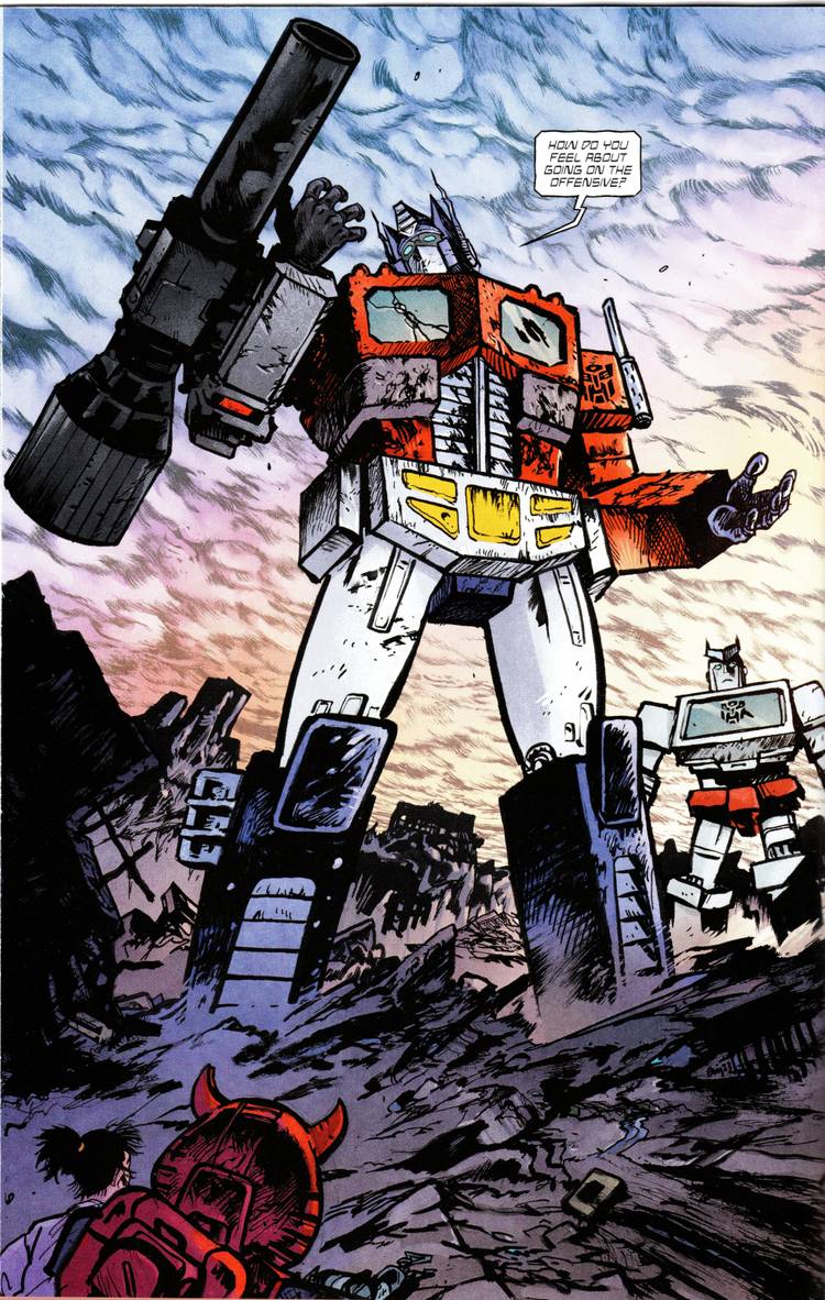 Optimus Prime’s Newest Weapon Comes From His Greatest Enemy: MEGATRON