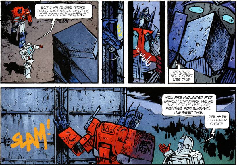 Optimus Prime’s Newest Weapon Comes From His Greatest Enemy: MEGATRON