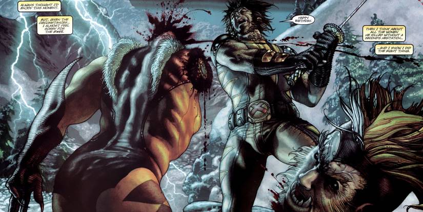 10 Most Brutal Wolverine Vs. Sabretooth Battles in Marvel History