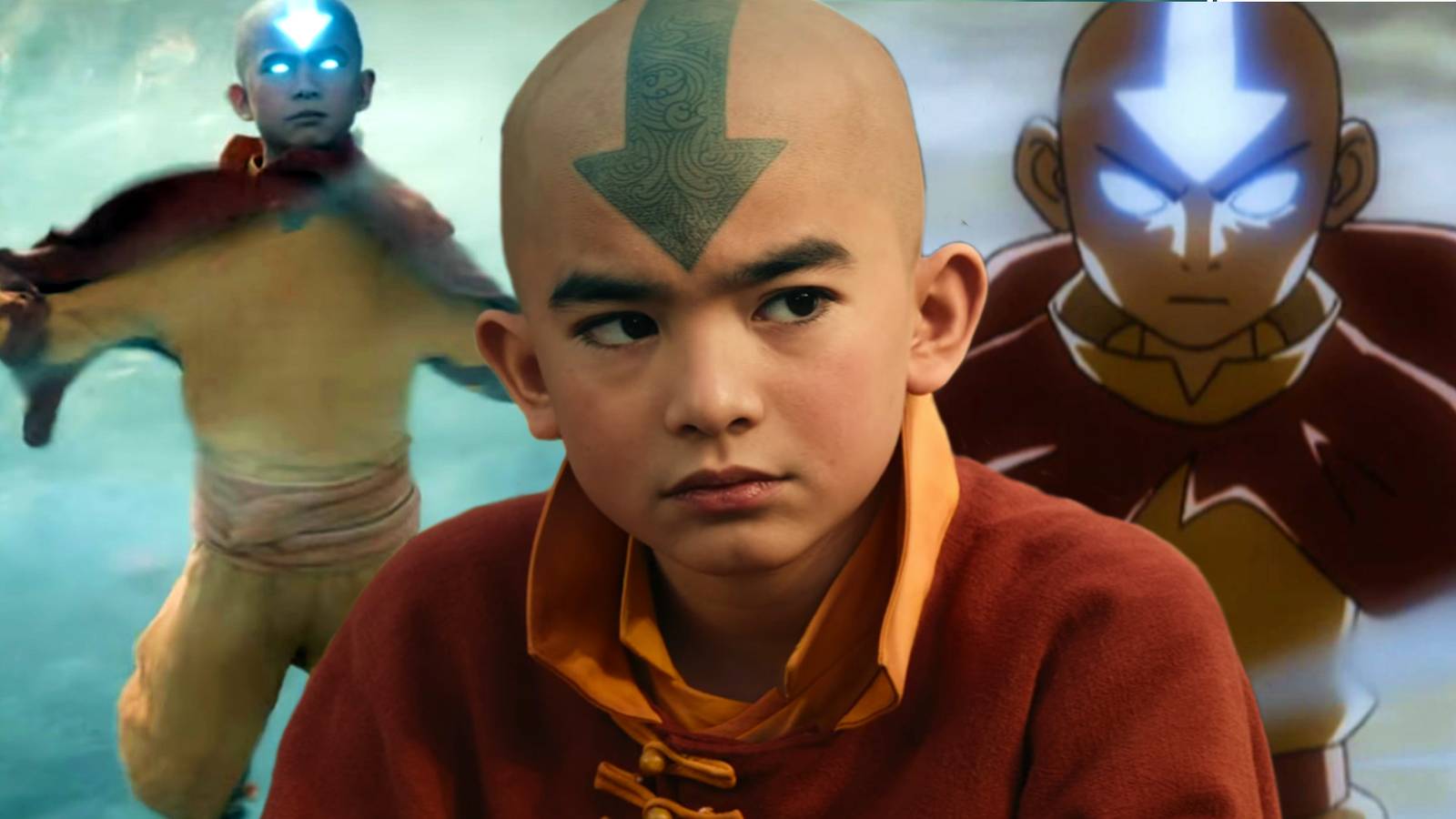 How Aang's Avatar State Is Different In Netflix's The Last Airbender