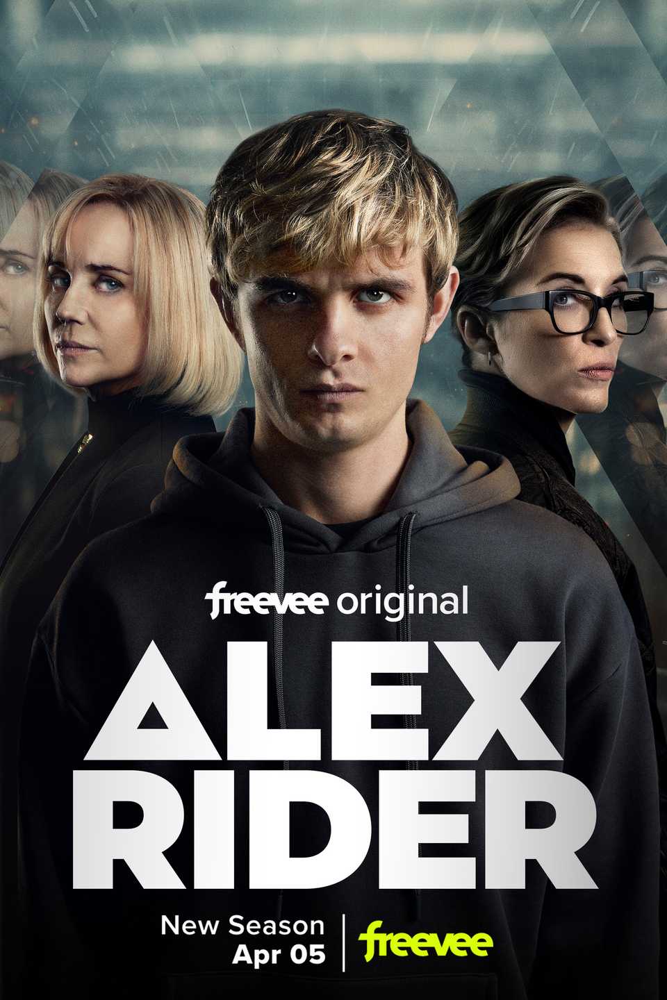 Alex Rider Stars Otto Farrant, Brenock O'Connor & Vicky McClure Look ...