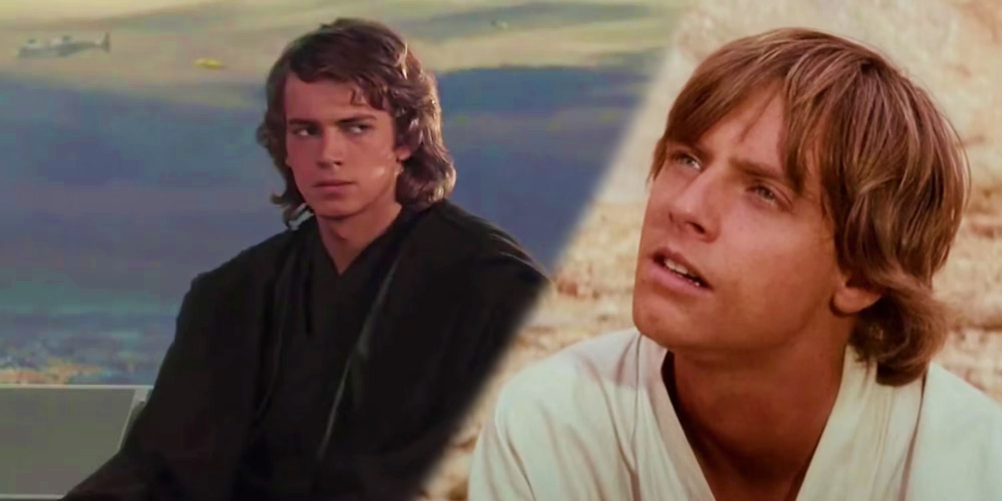 Luke Skywalker Et Anakin Skywalker Anakin And Luke Skywalker