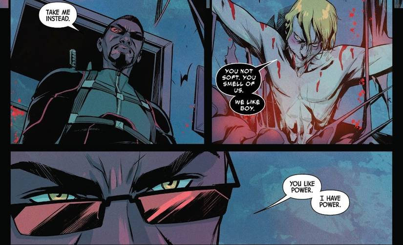 Blade Unleashes New Shapeshifting Power, As Dracula Unlocks His Full ...