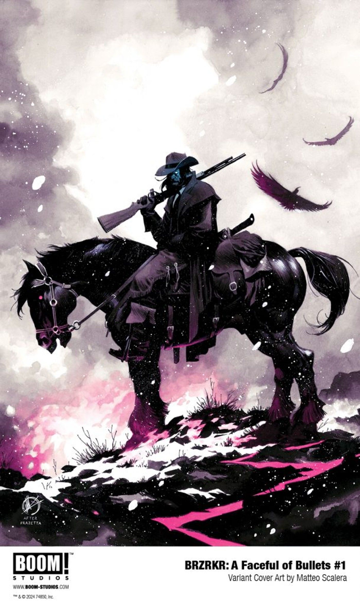 Keanu Reeves' Immortal BRZRKR Gets a Cowboy Spin in New FACEFUL OF BULLETS