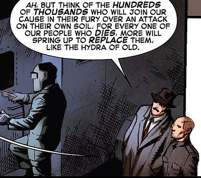 After 59 Years, Captain America Reveals the Origin of HYDRA's Name