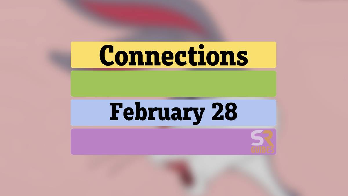 Today's Connections Answers & Hints For February 28, 2024 (Puzzle #261)