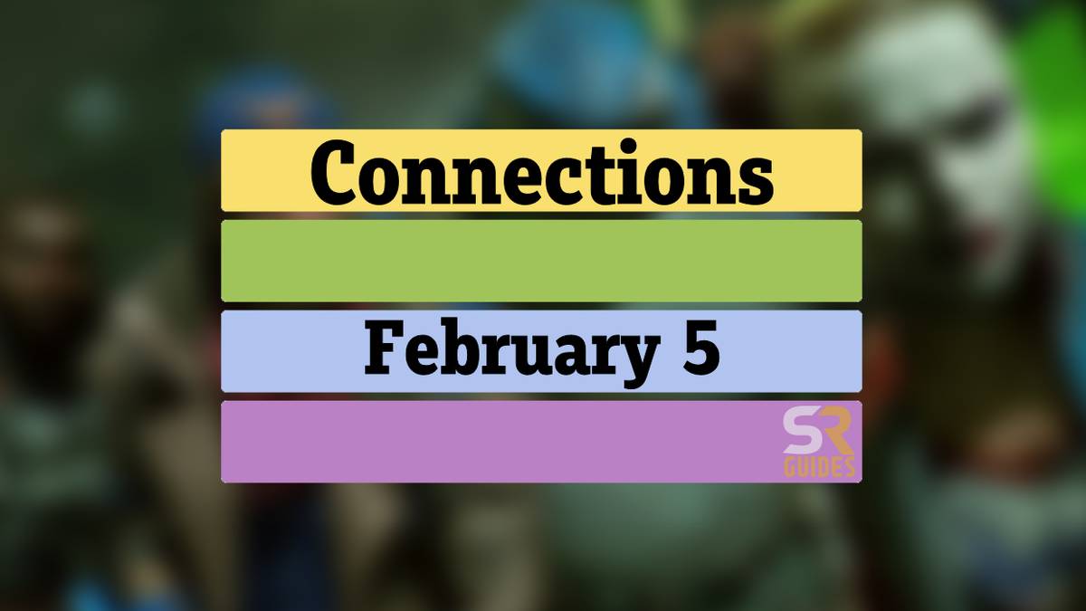 Today's Connections Answers & Hints For February 5, 2024 (Puzzle #239)