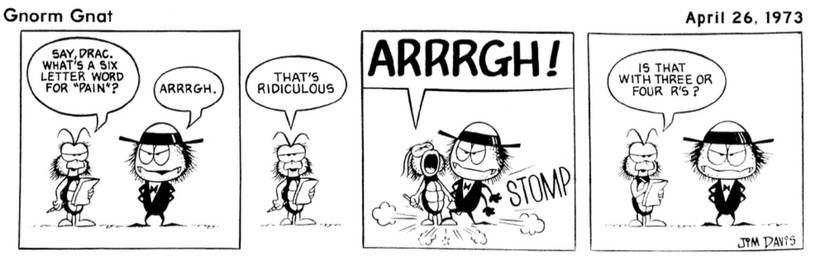 Before Garfield: 10 Gnorm Gnat Comics That Show Why Jim Davis Became So ...