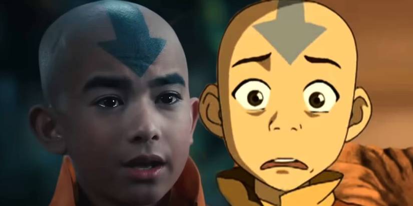 How Aang's Avatar State Is Different In Netflix's The Last Airbender