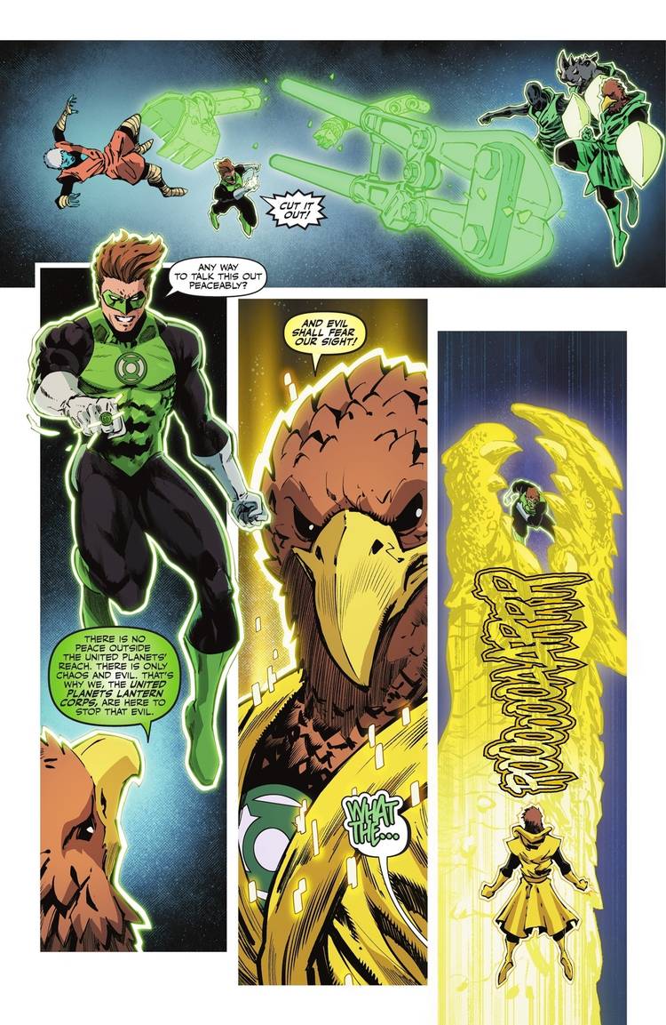 "The United Planets Lantern Corps": The Unique Powers & Costumes of DC ...