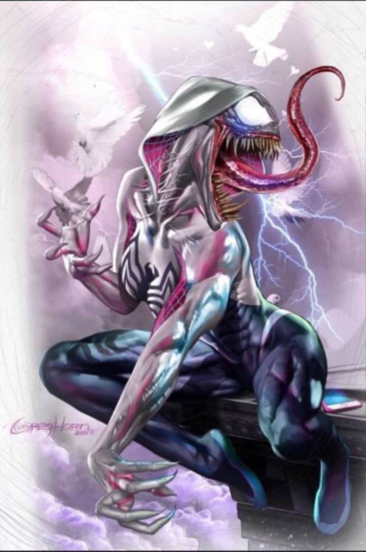 Gwen Stacy Cosplay Unleashes Ghost Spider's Darkest Symbiote Form ANTI ...