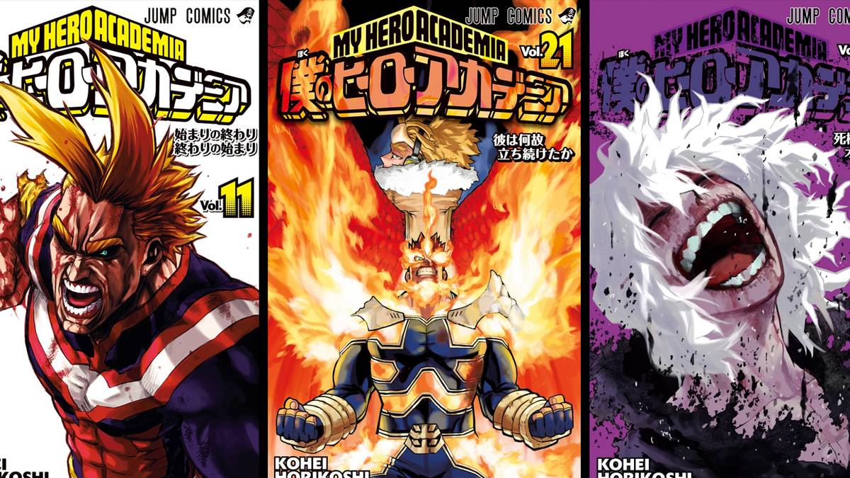 10 Best My Hero Academia Manga Covers