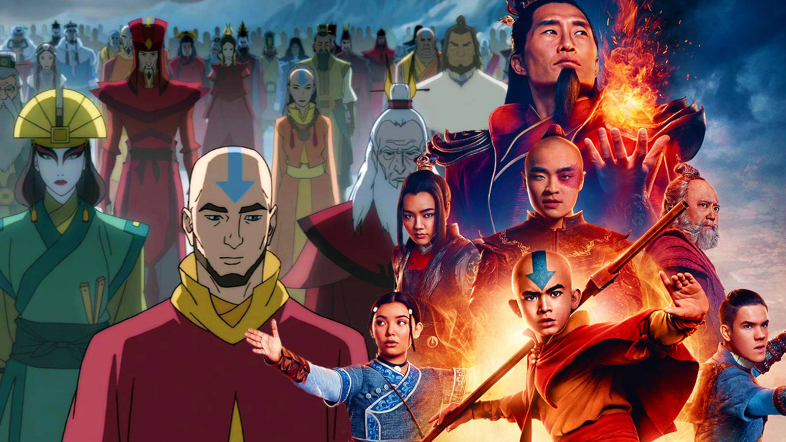 All 5 Avatars In Netflix’s Last Airbender Intro