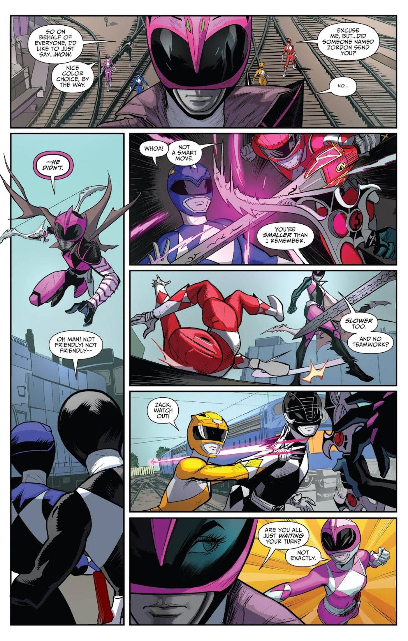 12 Ways Power Rangers Comics Completely Redefined The Original Pink Ranger