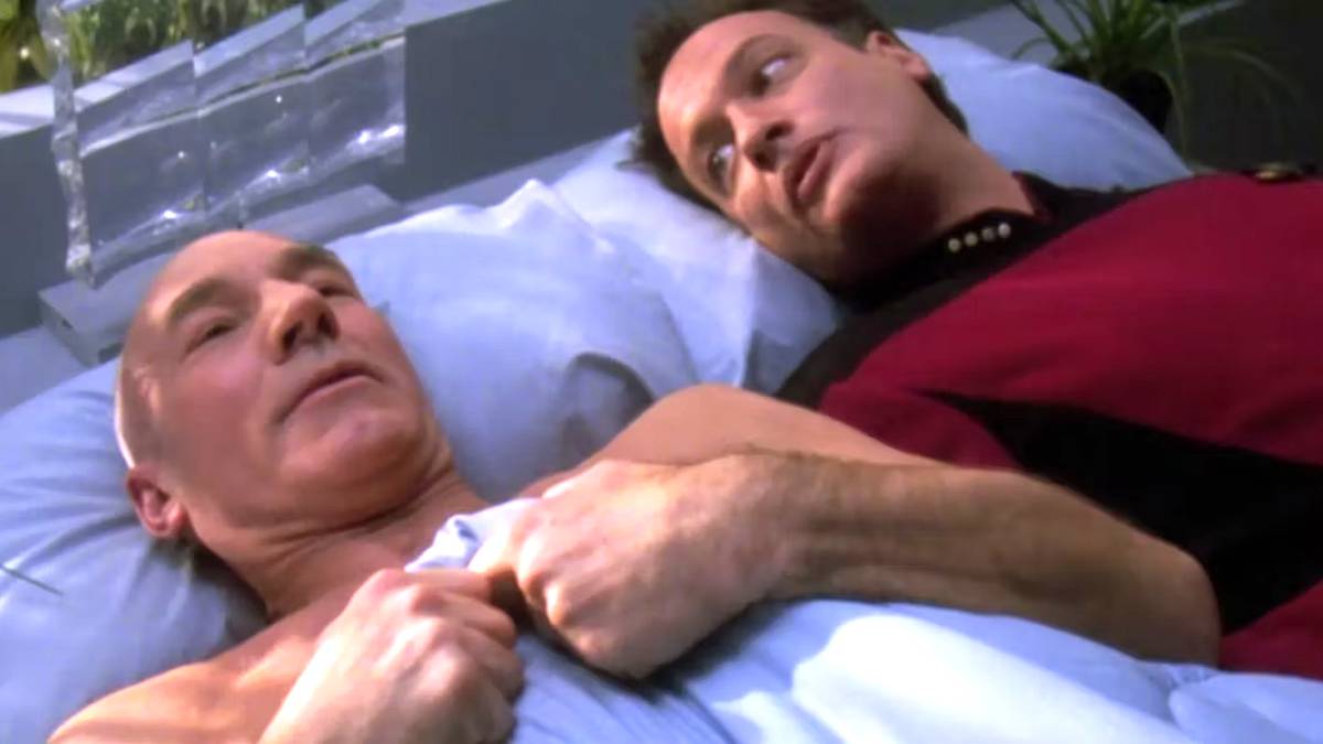 Q Was “In Love With Picard”, Says Star Trek: TNG Writer