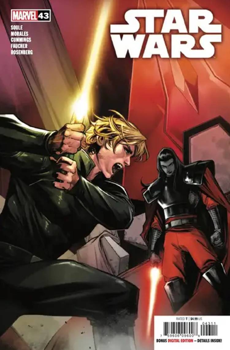 Star Wars Officially Reveals the Gold Lightsaber of Mysterious New ...