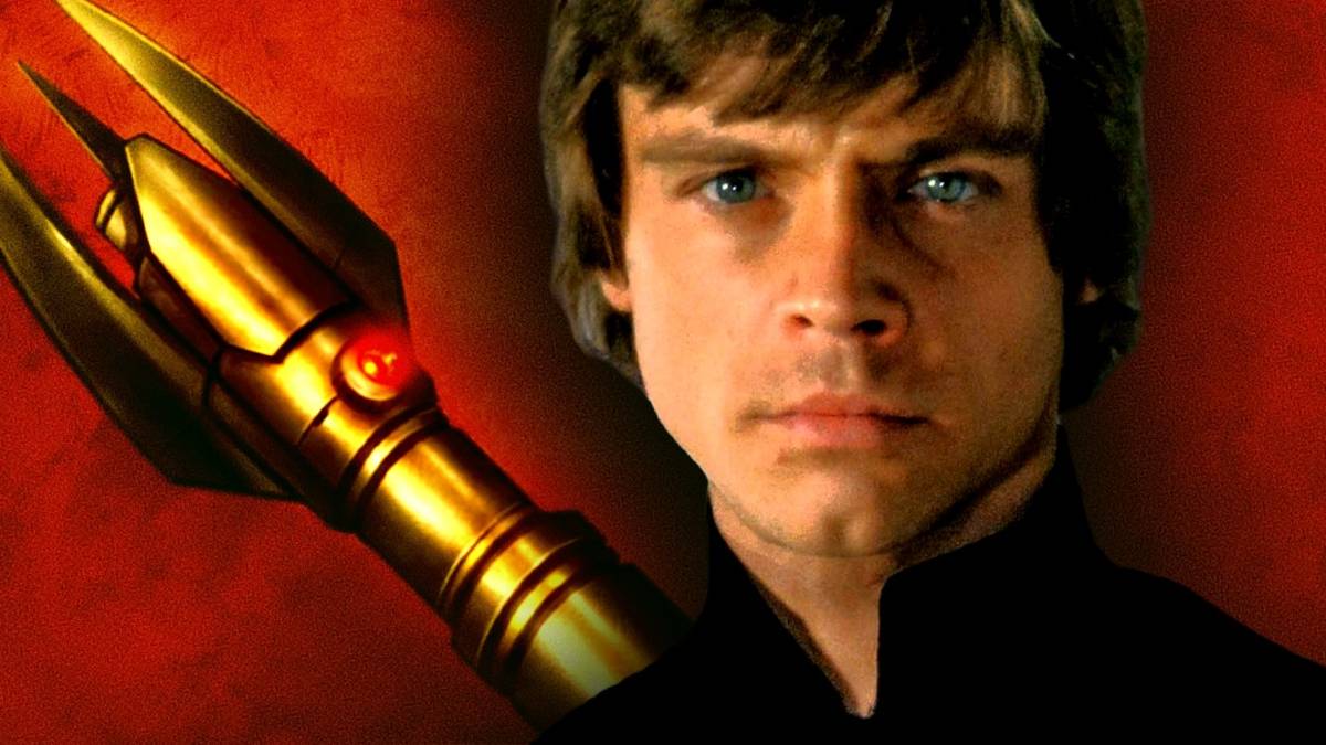 Star Wars Officially Reveals the Gold Lightsaber of Mysterious New ...