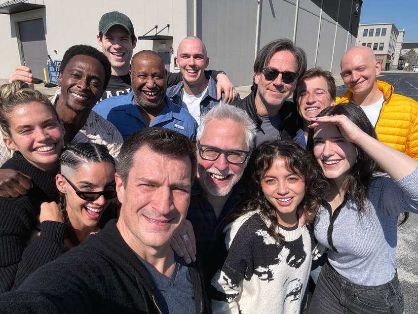 Superman: Legacy Cast Assembles In First-Look BTS Image Posted By James ...