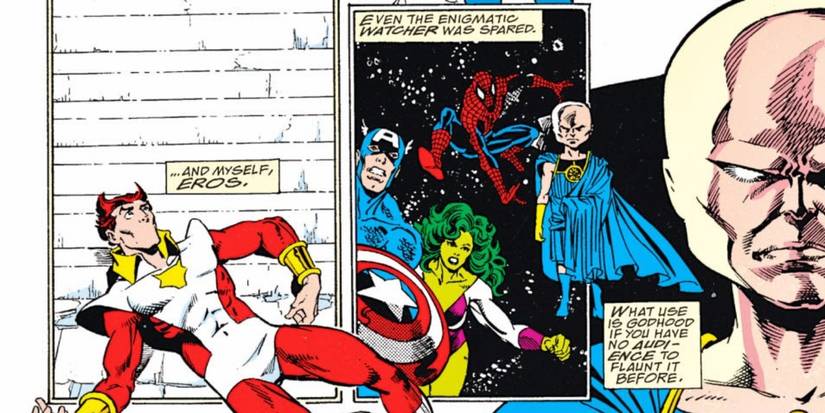 Thanos Made the Watcher Immune to His Infinity Snap for an Incredibly ...