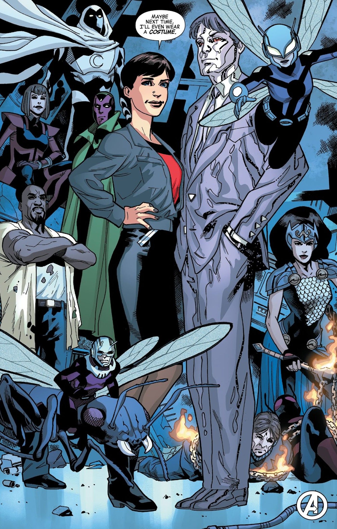 "Ant-Vengers Assemble": Marvel Debuts the Most Creative Avengers Line ...