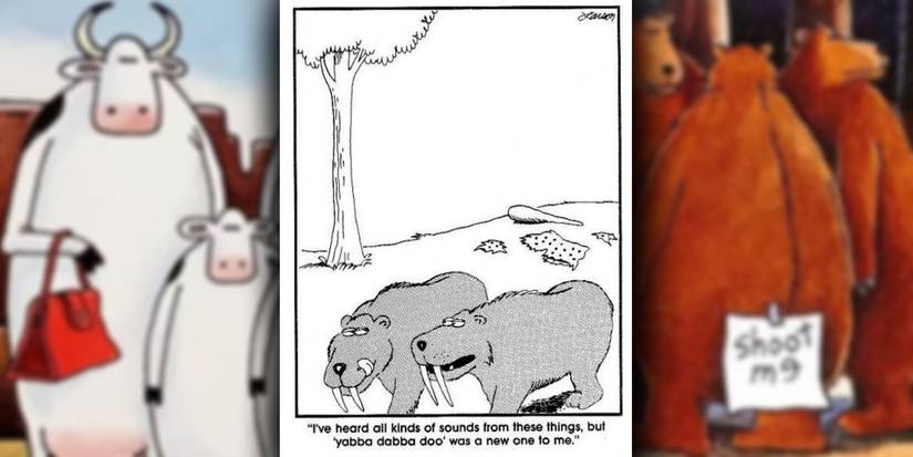 10 Funniest Far Side Comics That Somehow Found the Funny Side of Fossils