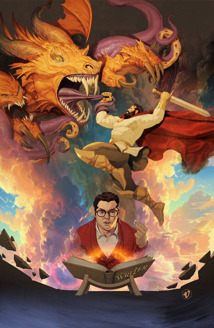 Exclusive: Josh Gad To Make Comic Debut with Occult Fantasy THE WRITER ...