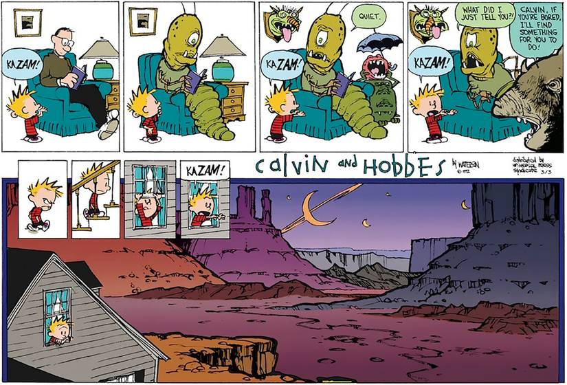 10 Calvin and Hobbes Comics That Showcase Bill Watterson's Incredible ...