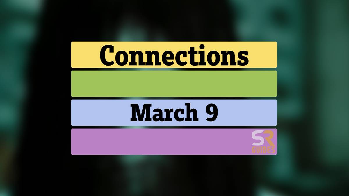 Today's Connections Hints & Answers For March 9, 2024 (Puzzle #271)