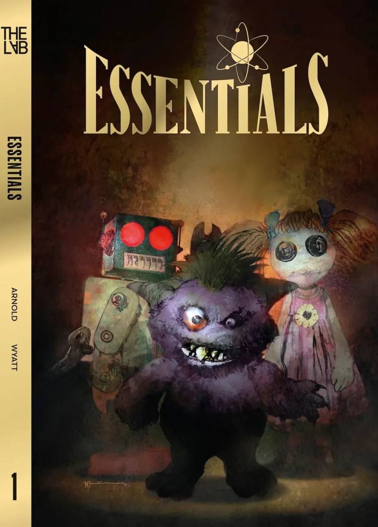 Black Sails Star Luke Arnold's ESSENTIALS Comic Defies All Rules of Art ...