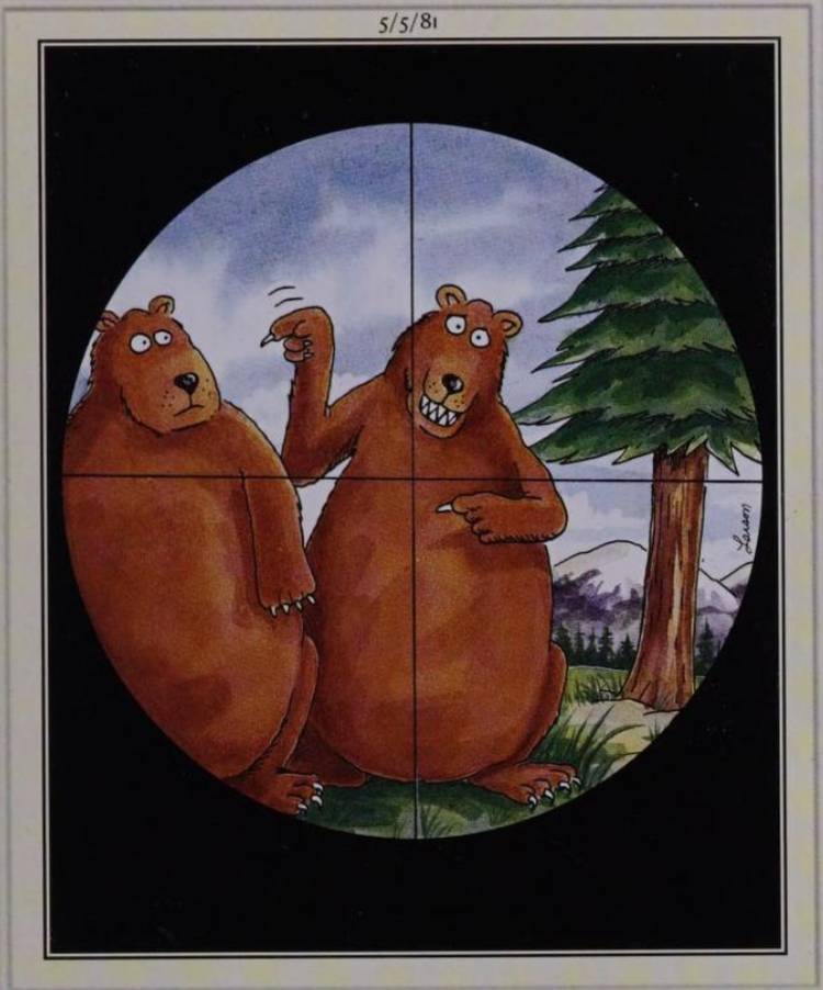 12 Far Side Comics From 1981 That Make You Go "My God!" When You Read Them