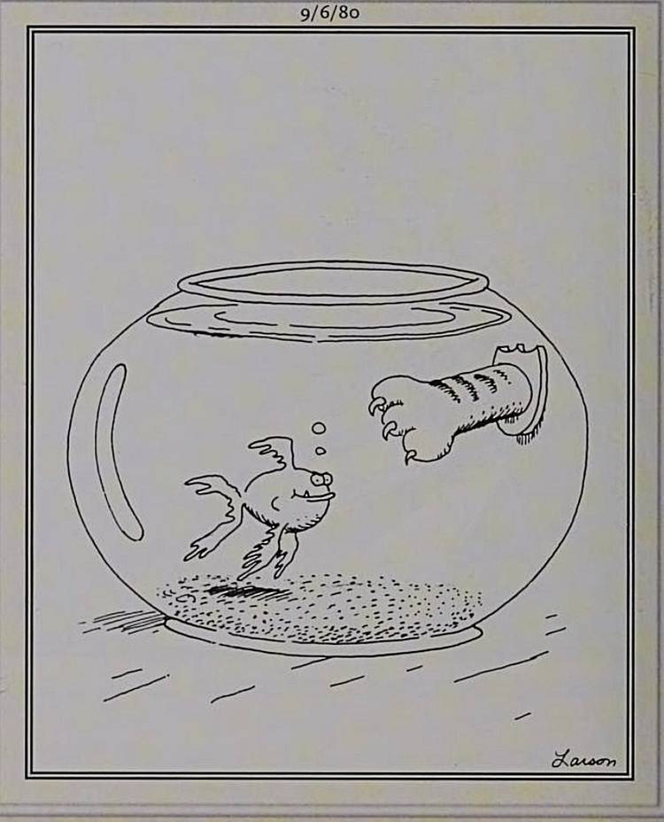 15 Funniest Far Side Comics About Goldfish