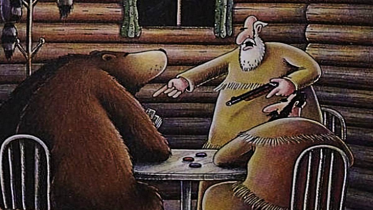 15 Wildest Far Side Comics About Bears