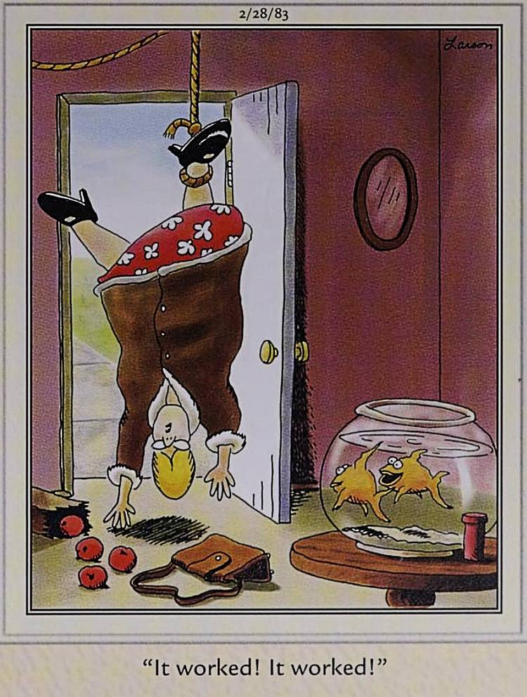 10 Hilarious Far Side Comics Featuring Highly Unconventional Pets