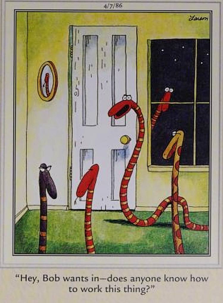11 Far Side Comics That Prove Creator Gary Larson Was Obsessed With Snakes