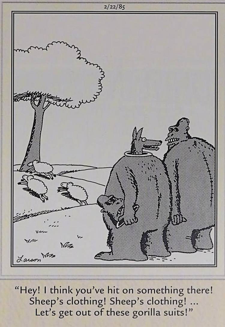 10 Funniest Far Side Comics Starring Apes