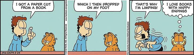 15 Funniest Garfield Comics Starring Jon Arbuckle