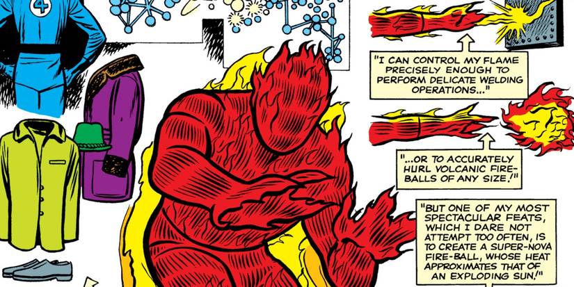 Human Torch's New Maximum Power Level Redefines the Fantastic Four's Powers
