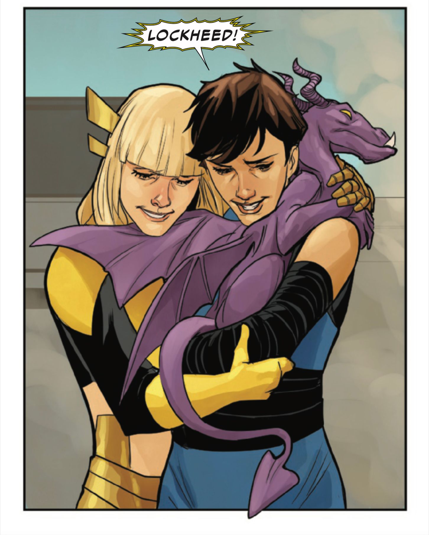 X Men Lockheed Lockheed Helpfiul New Mutants