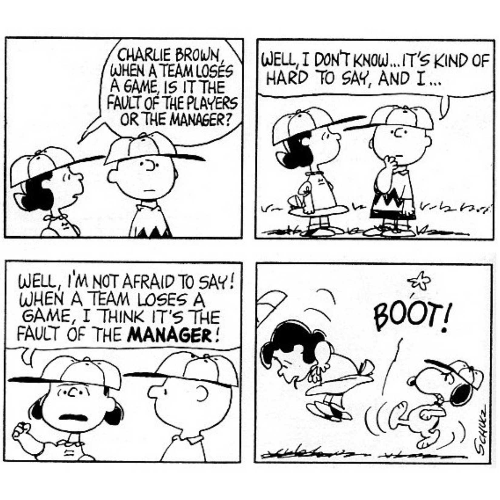 10 Funniest Peanuts Comics About Baseball