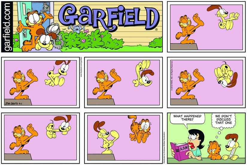 Garfield's Odie Only Ever Spoke 2 Words, But They Were the Perfect Choice