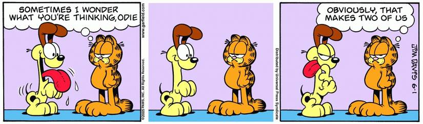Garfield's Odie Only Ever Spoke 2 Words, But They Were the Perfect Choice