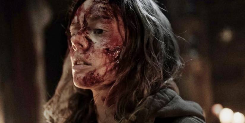 Azrael Star Samara Weaving & Creators On Creating A Silent Horror Movie ...