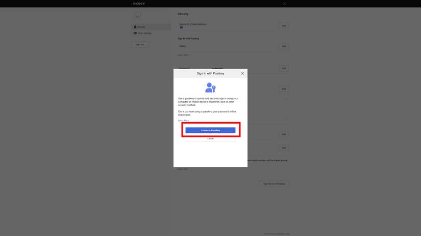 How To Set Up A PS5 Passkey To Log In Without A Password