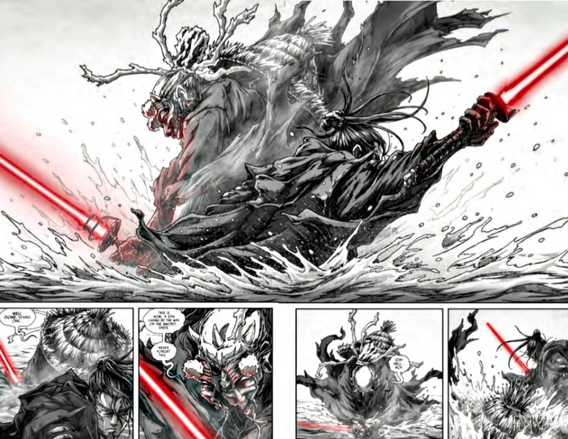 Star Wars Visions' Ronin vs Darth Maul Battle Is On a Mission to Blow ...