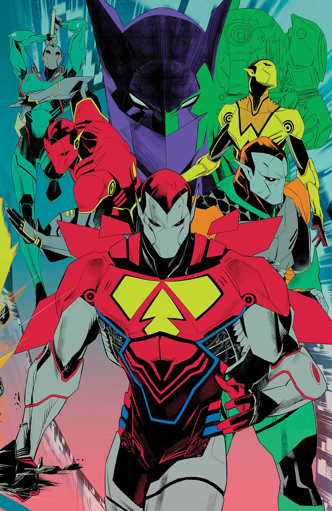 DC's New Evil Justice League Assemble in a 'Team Photo' So Breathtaking ...