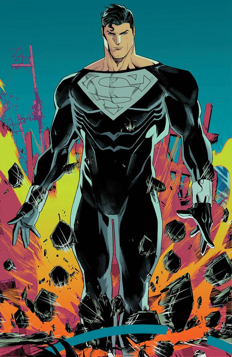 Superman's Iconic Black Costume Returns to DC Canon as His Most ...